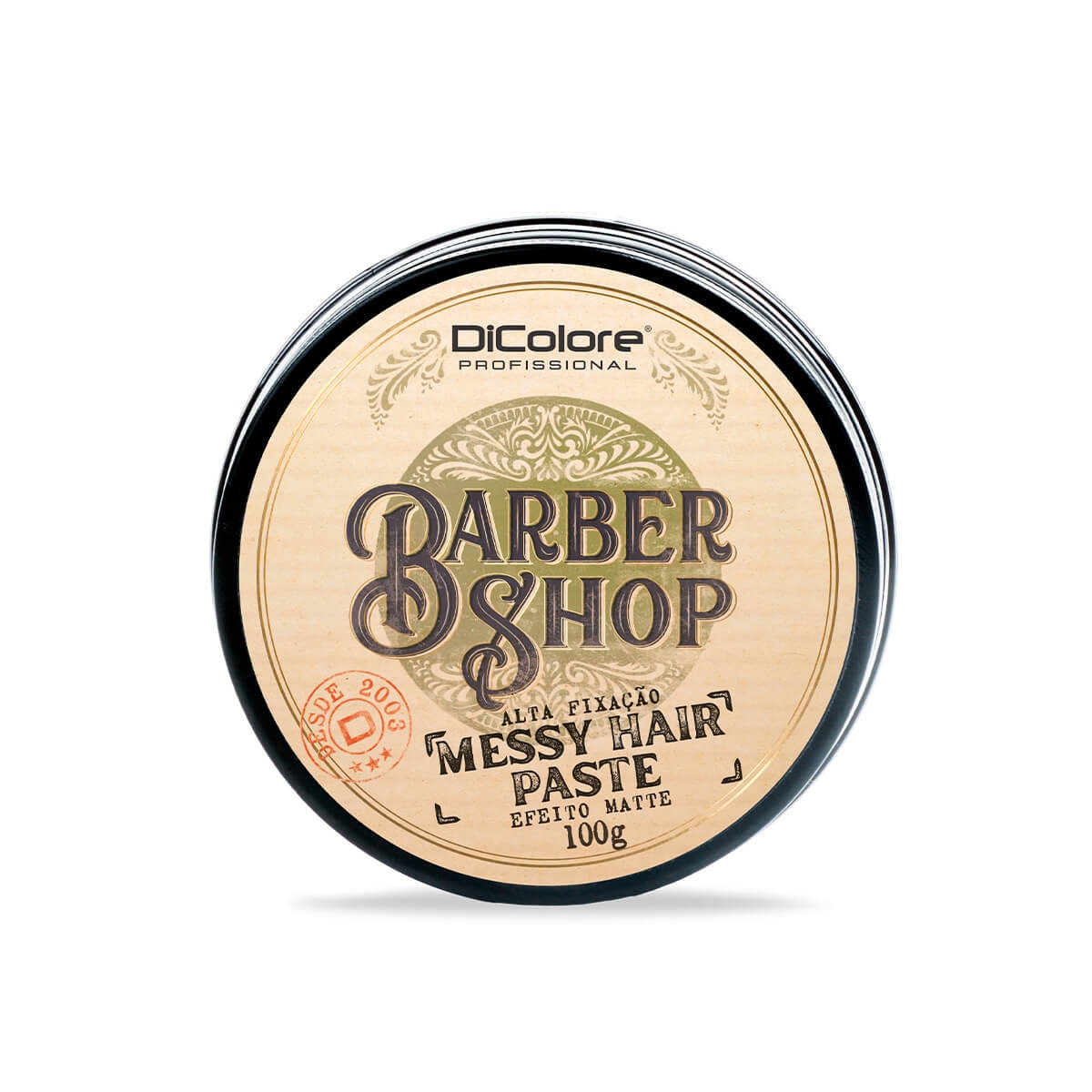 BARBER SHOP - MESSY HAIR POMADA 100G 7898418099593 - PASTA DE FIXAÇÃO ...